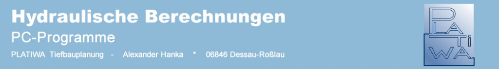 Hydraulische Berechnungen, Software - Überfallwehren und unterströmte Schütze